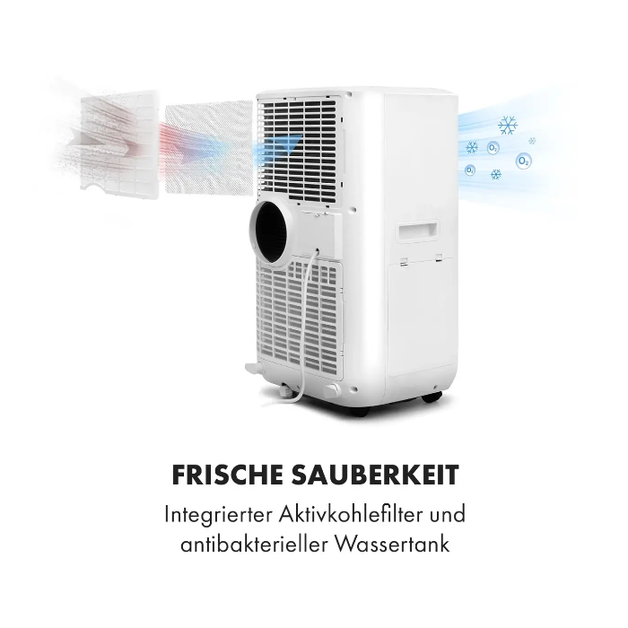 ᐉ Кондиціонер мобільний для дому KLARSTEIN Max Breeze Smart на колесах ...