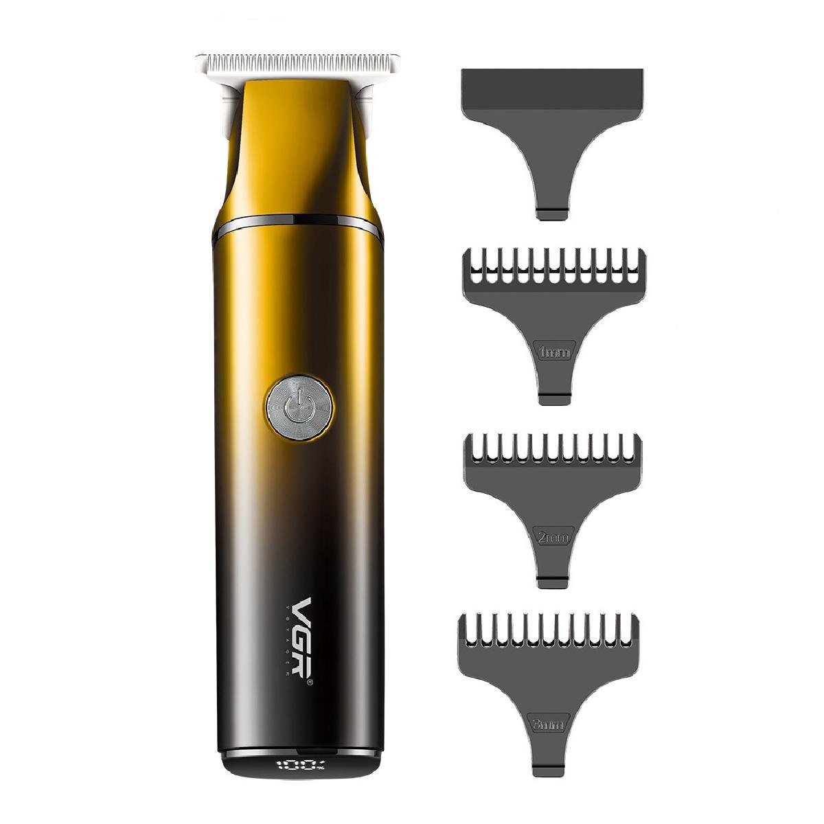 ᐉ Тример для волосся та бороди VGR HP-V-986 акумуляторний з насадками Золотий (100-107-HP-V-986 ...