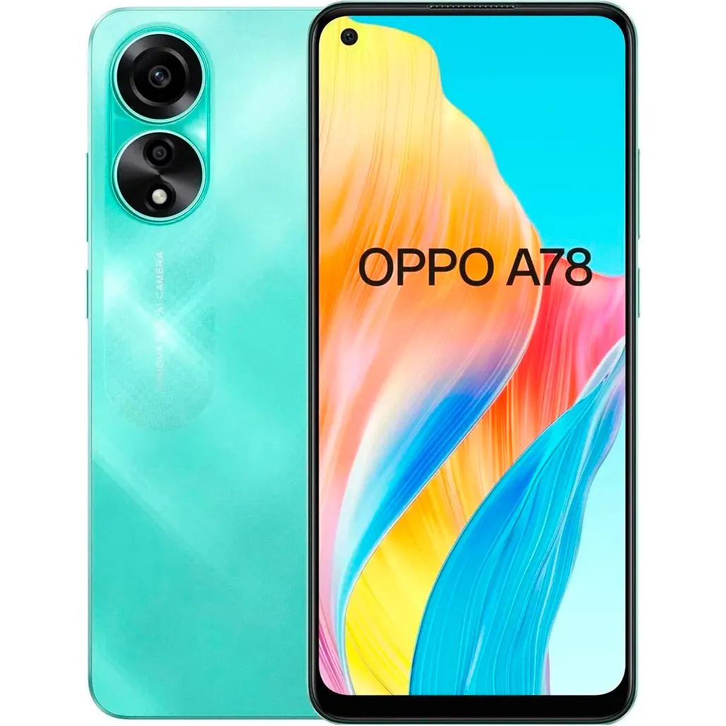 ᐉ Смартфон OPPO A78 8/256Gb CPH2665 UA UCRF NFC Aqua Green (E03043 ...