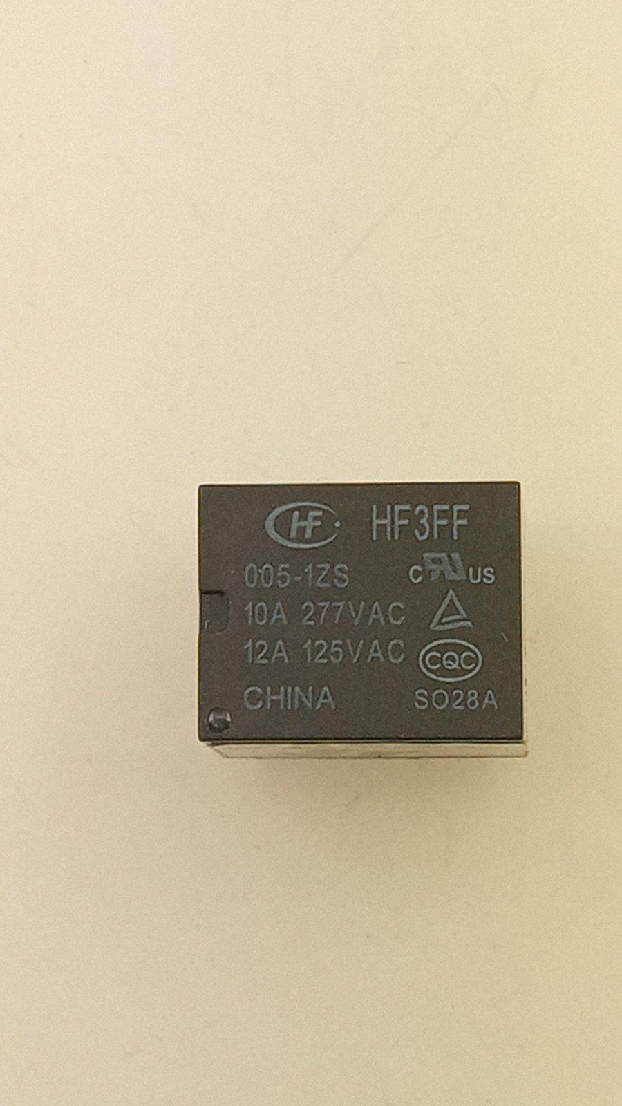 ᐉ Реле HF3FF-005-1ZS 5V/10A/277VAC19x15x15 (03253) • Купить в Киеве, Украине • Лучшая цена в ...