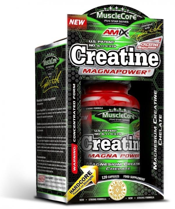 Креатин моногідрат Amix Nutrition Creatine MagnaPOWER 120 Caps • Краща ...