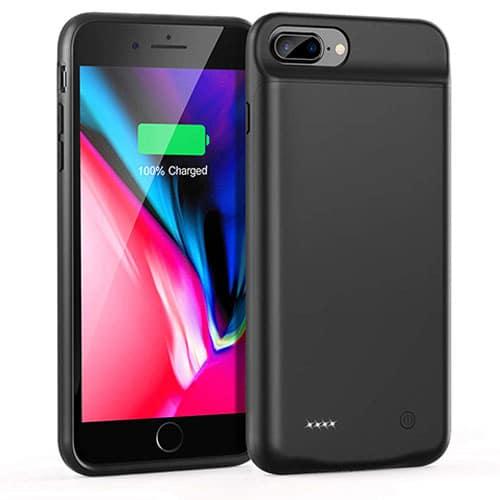 Чохол-акумулятор для iPhone 6+/6s+/7+/8+ 4000 mAh Black • Краща ціна в ...