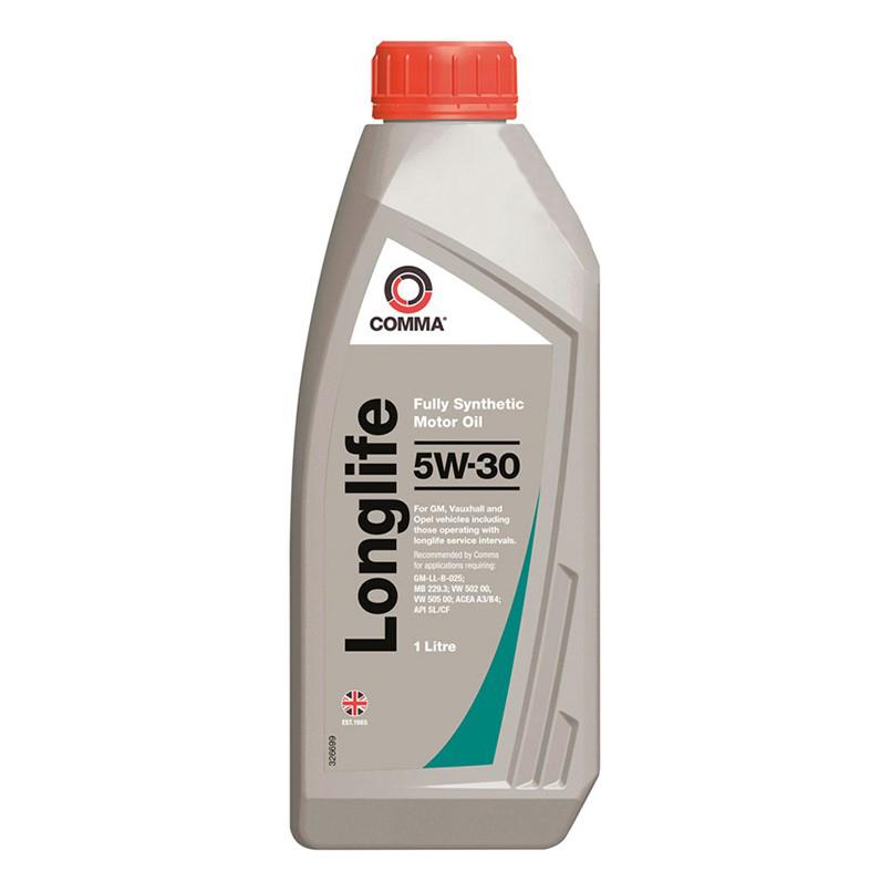 ᐉ Моторне масло COMMA LONG LIFE 5W-30 1 л (GML1L) • Краща ціна в Києві ...