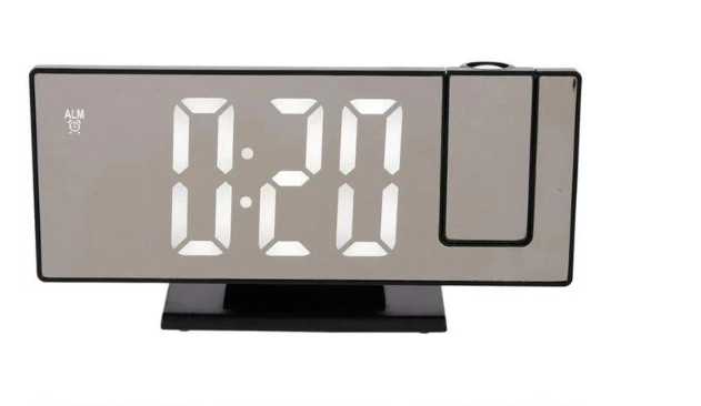ᐉ Часы электронные настольные с проекцией Led Mirror Clock RD-1 (01554 ...