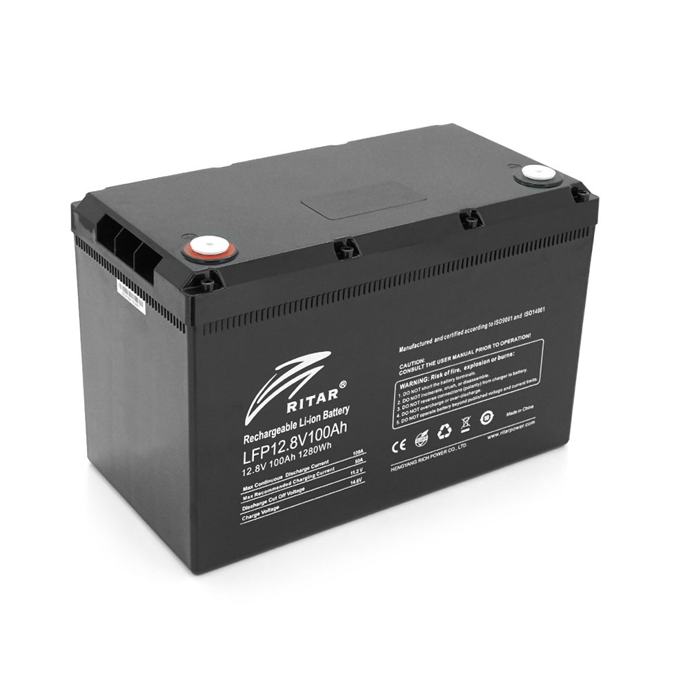 ᐉ Аккумуляторная батарея lifepo4 Ritar 128v 100ah 1280wh с bms ...