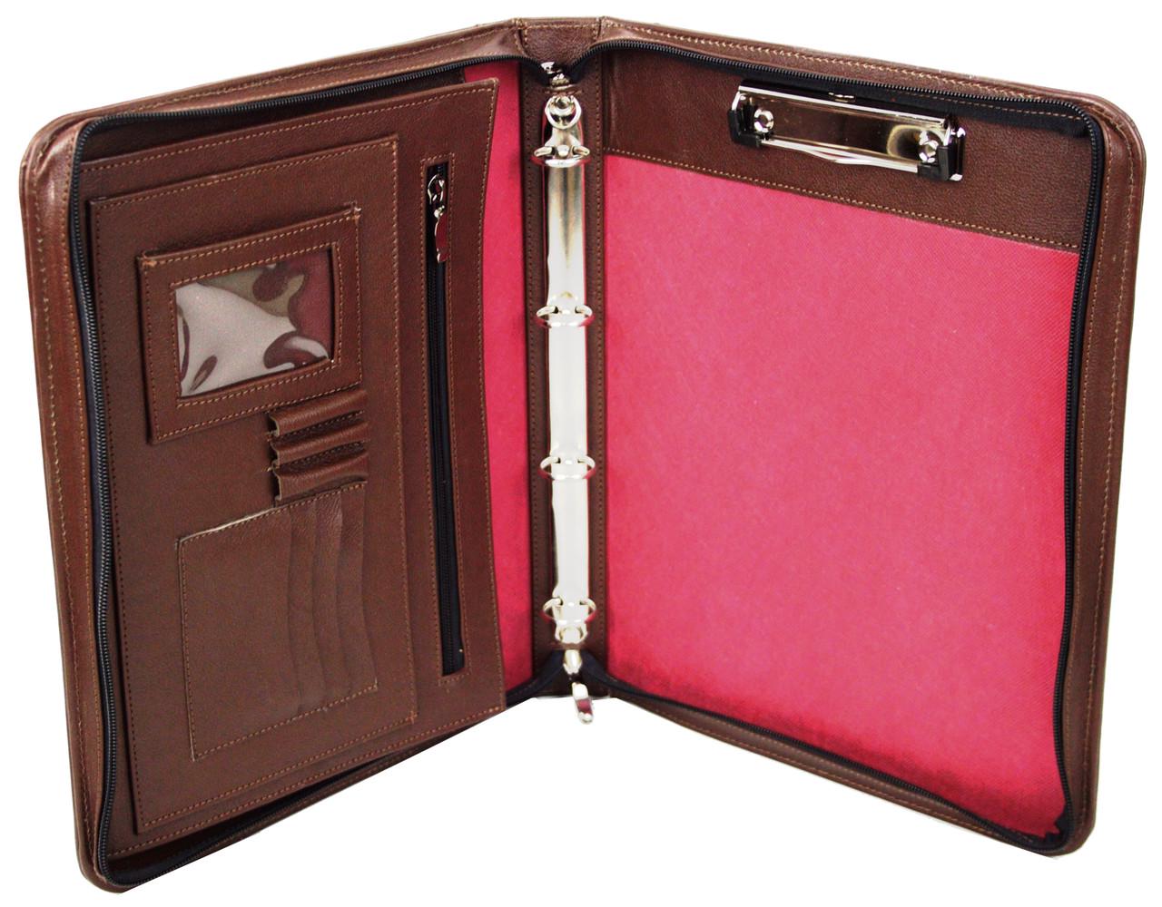 ᐉ Папка для документов из кожи Portfolio Port1003 Коричневый • Купить в ...