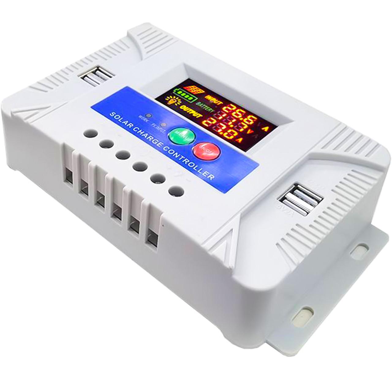 ᐉ Контроллер для солнечных панелей SYT-30A 12-24 В PWM 4 USB (11395710 ...