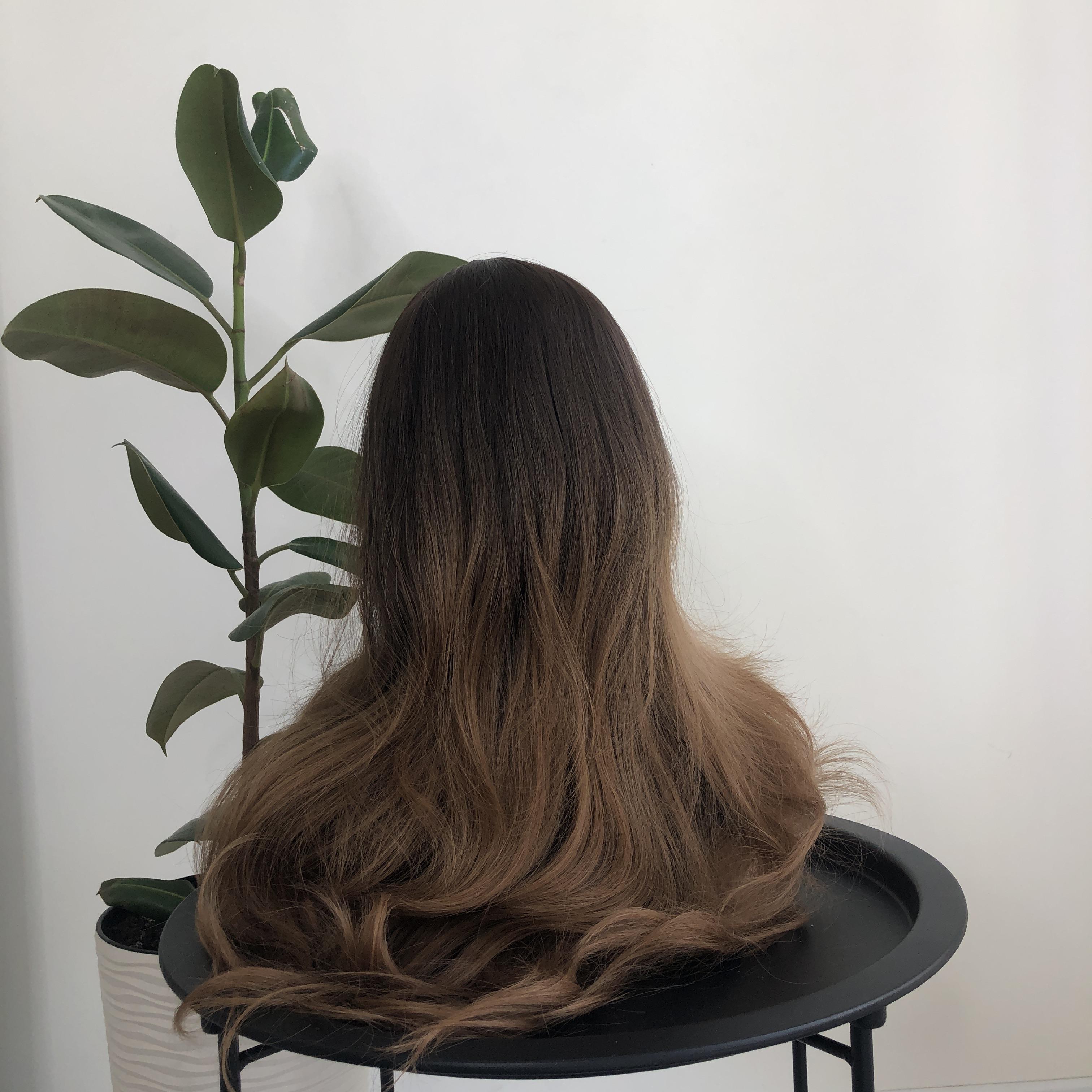 ᐉ Парик KITTO HAIR волнистый с челкой 55 см Русый (2955) • Купить в Киеве, Украине • Лучшая цена ...
