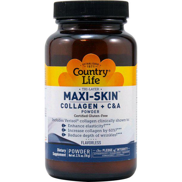 ᐉ Коллаген Country Life Maxi-Skin Collagen C A Powder 78 g