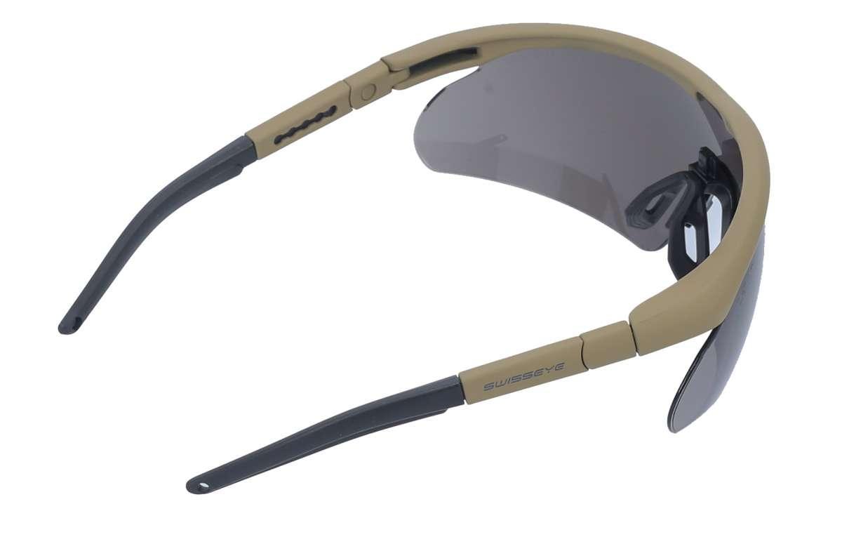 ᐉ Окуляри захитні SwissEye Tactical Raptor Pro Койот з чорними лінзами ...