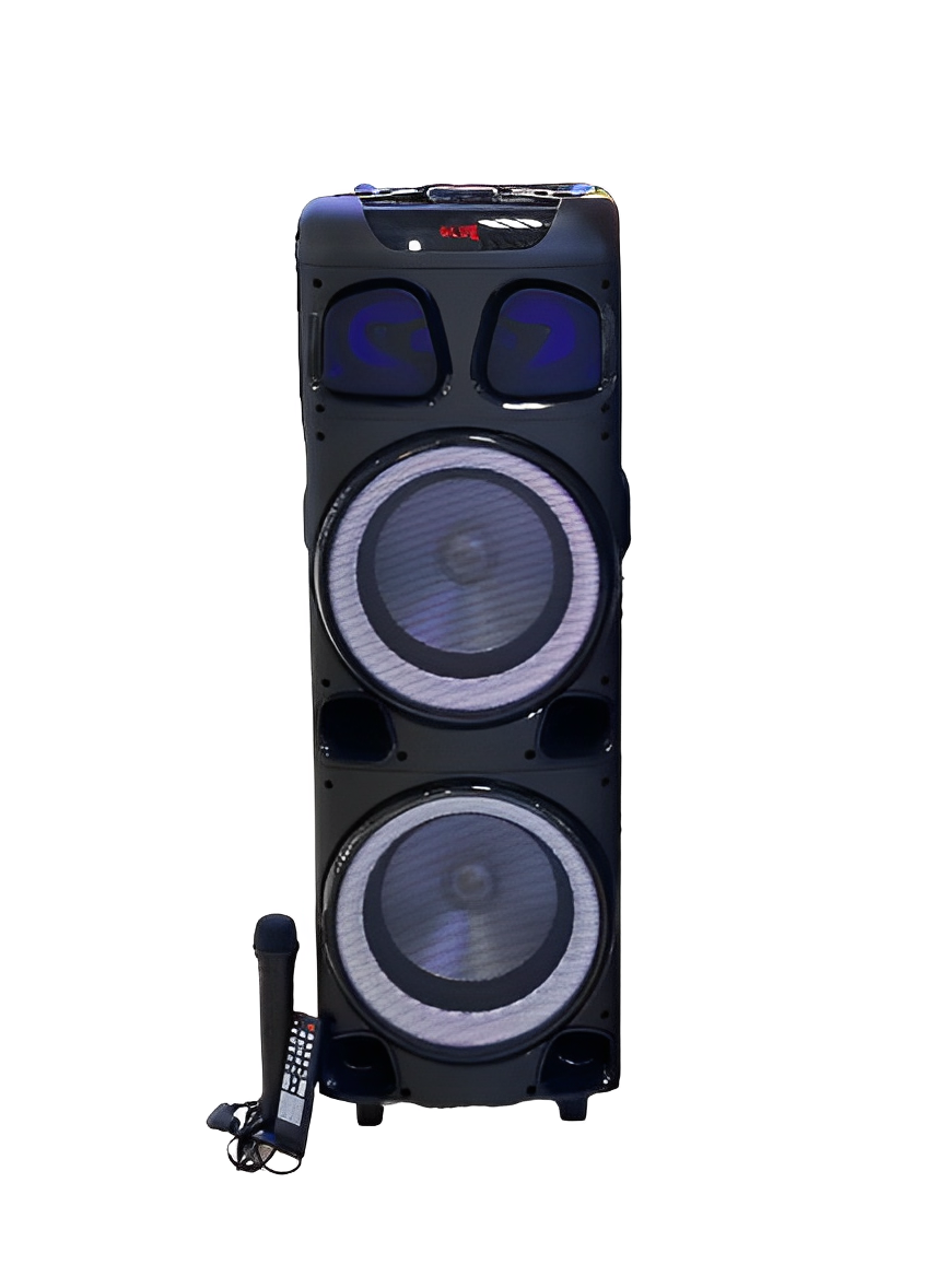 ᐉ Колонка аккумуляторная KIMISO QS-1010 Bт partybox 2x10" c ...