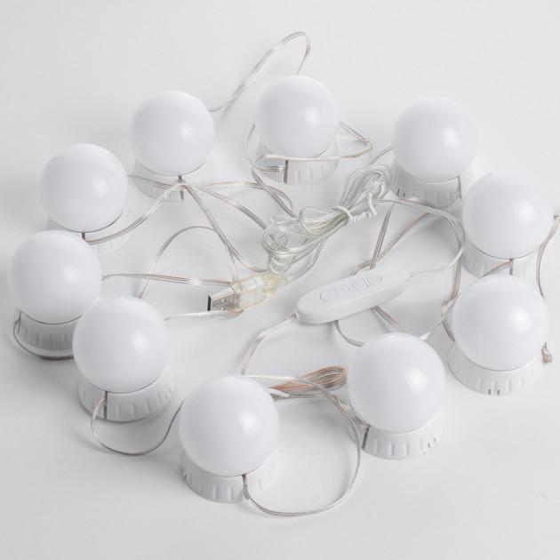 Підсвічування для гримерного дзеркала для макіяжу Mirror Lights Meet Different 10 Led лампочок