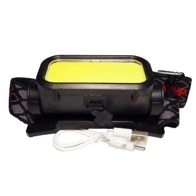 ᐉ Ліхтар налобний Head Lamp 008 8773 акумуляторний Black (020527 ...