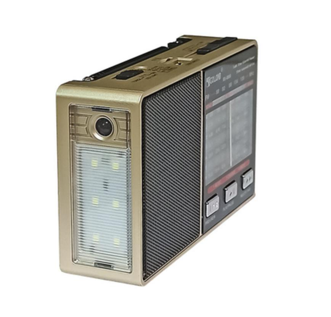 ᐉ Радиоприемник Golon RX-8866 с LED-фонариком/USB/microSD и приемом FM ...