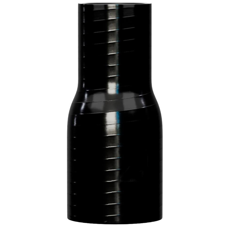 ᐉ Патрубок силиконовый редукционный прямой DN 19x28 мм стенка 3 мм L ...