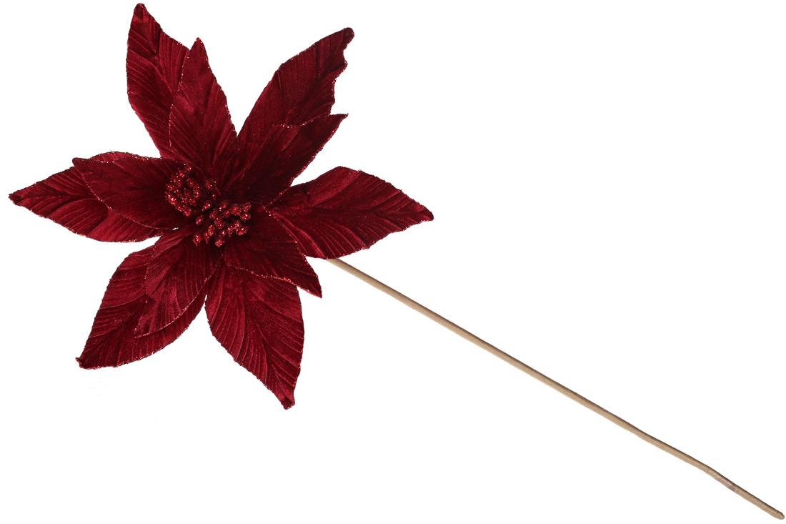 ᐉ Декоративный цветок BonaDi Пуансеттия (807-027) • Купить в Киеве, Украине • Лучшая цена в Эпицентр