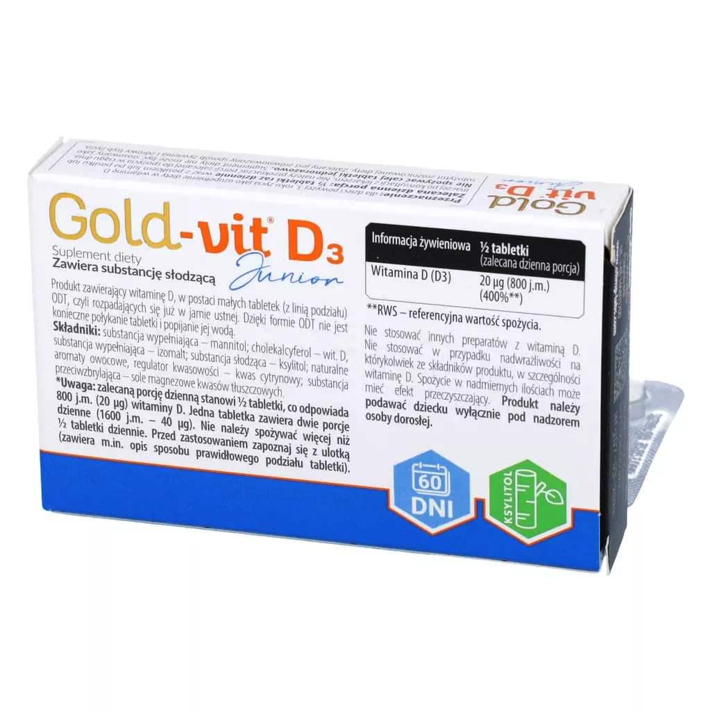ᐉ Вітаміни для дітей Olimp Nutrition Gold-Vit D3 Junior 30 таб. • Краща ...