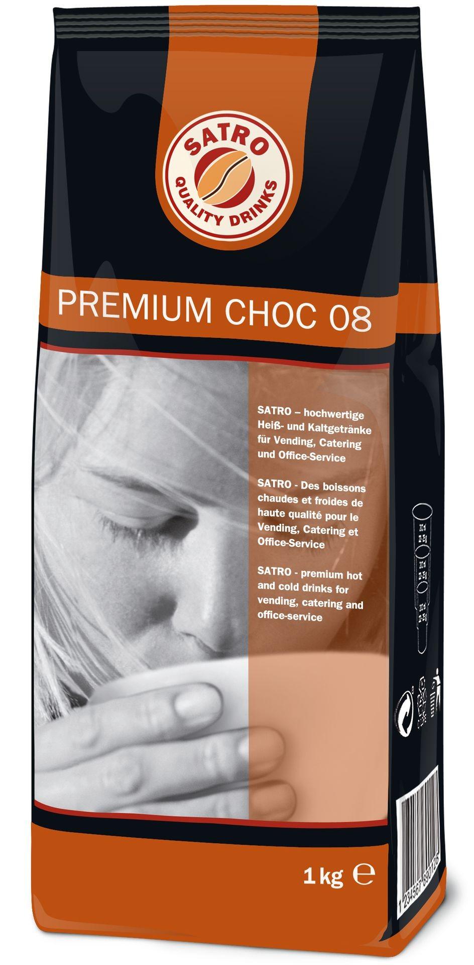 ᐉ Горячий шоколад Satro Premium Choc 08 1 кг • Купить в Киеве, Украине ...