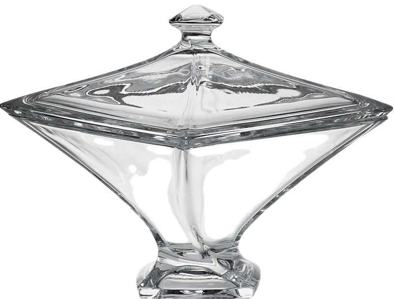 Цукерниця з кришкою Bohemia Quadro 22 5 см Bh 5k738 1 99a44 225