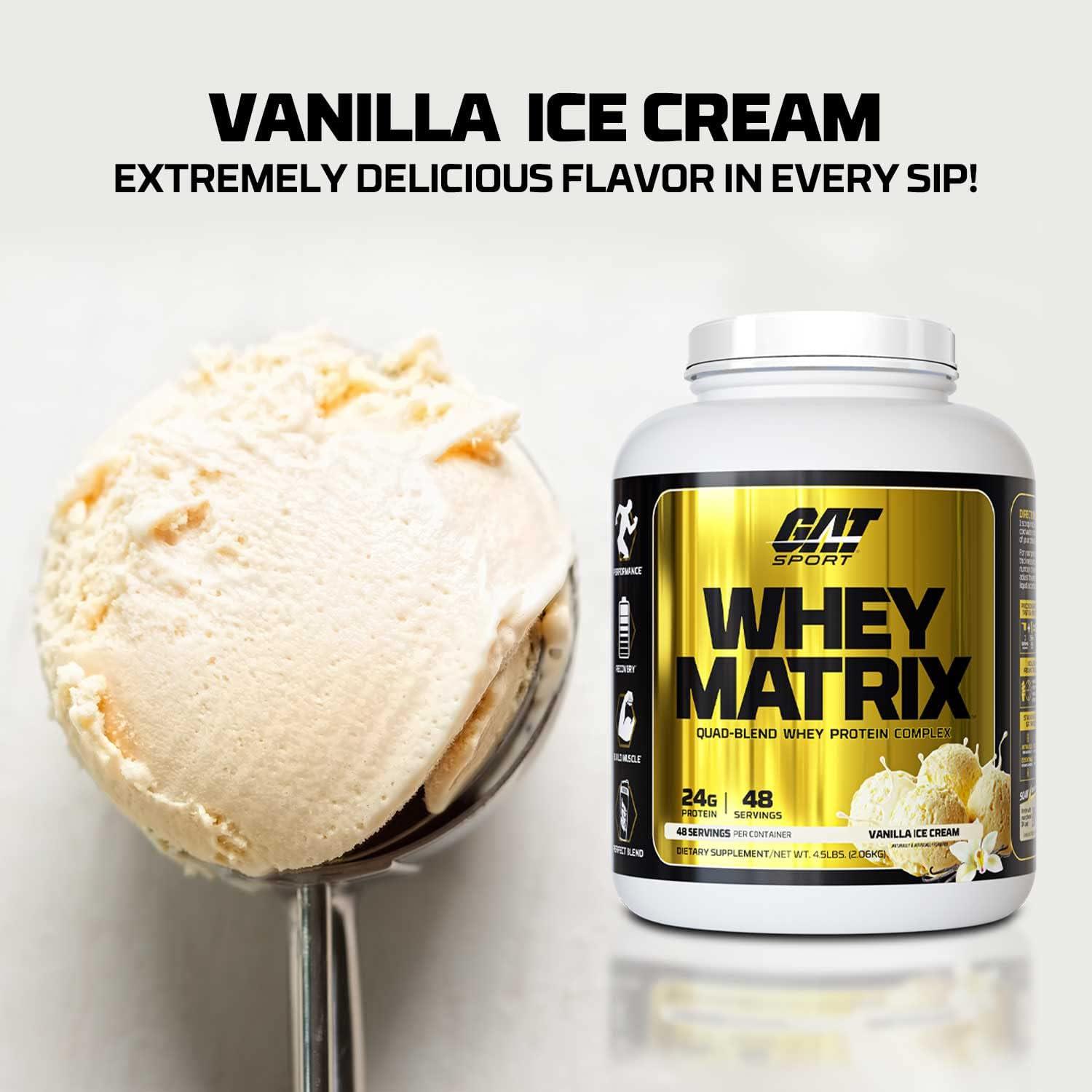 ᐉ Протеїн German American Technologies Whey Matrix 2000 g Vanilla Ice ...