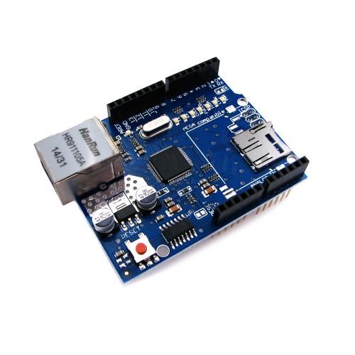 ᐉ Мережевий модуль Ethernet Shield для Arduino Uno Mega W5100 (26920111 ...