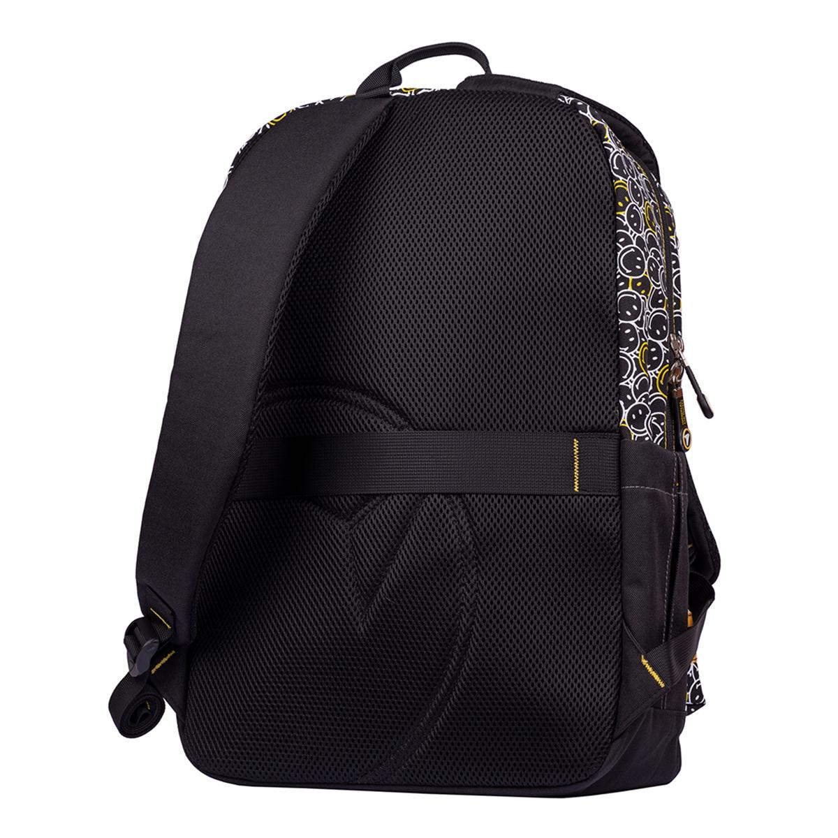 ᐉ Рюкзак YES TS-56 Smiley World Black&Yellow с пеналом Черный (554561 ...
