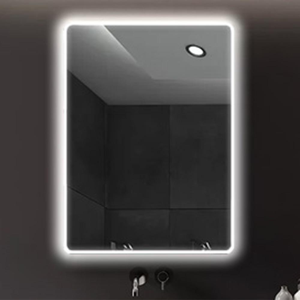 ᐉ Зеркало для ванной комнаты с подсветкой LED Mirror Антигуа 50х70 см