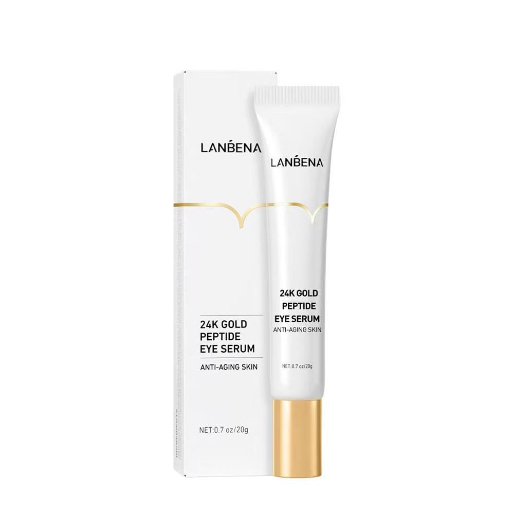 ᐉ Сыворотка Lanbena 24k Gold eye Serum для кожи вокруг глаз с пептидом ...