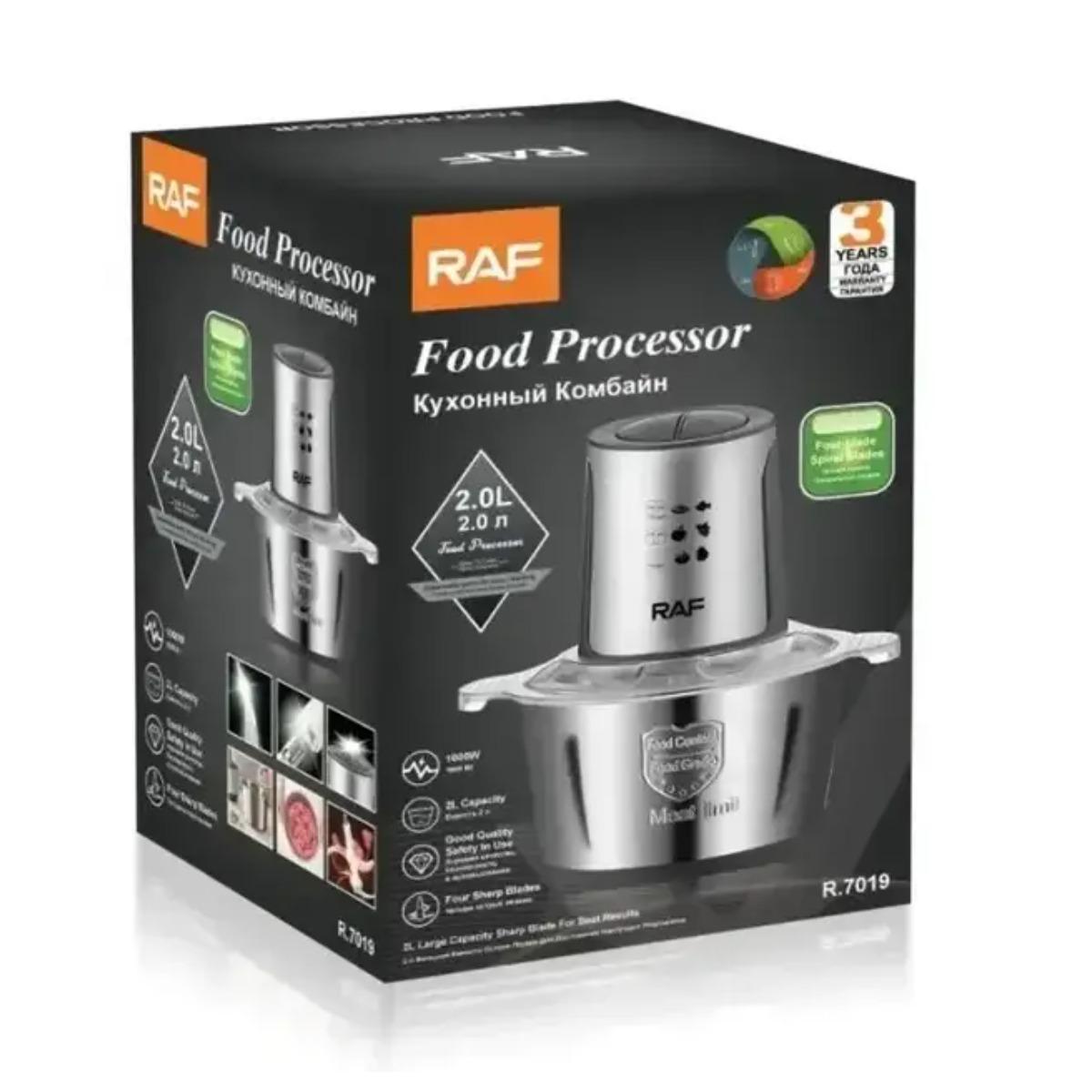 ᐉ Комбайн кухонний RAF 1000 Вт (R7019) • Краща ціна в Києві, Україні • Купити в Епіцентр