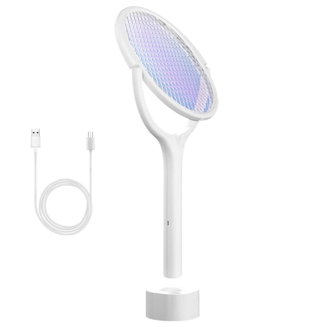 ᐉ Мухобійка-ракетка акумуляторна електрична обертається на 90° 3500 V ...