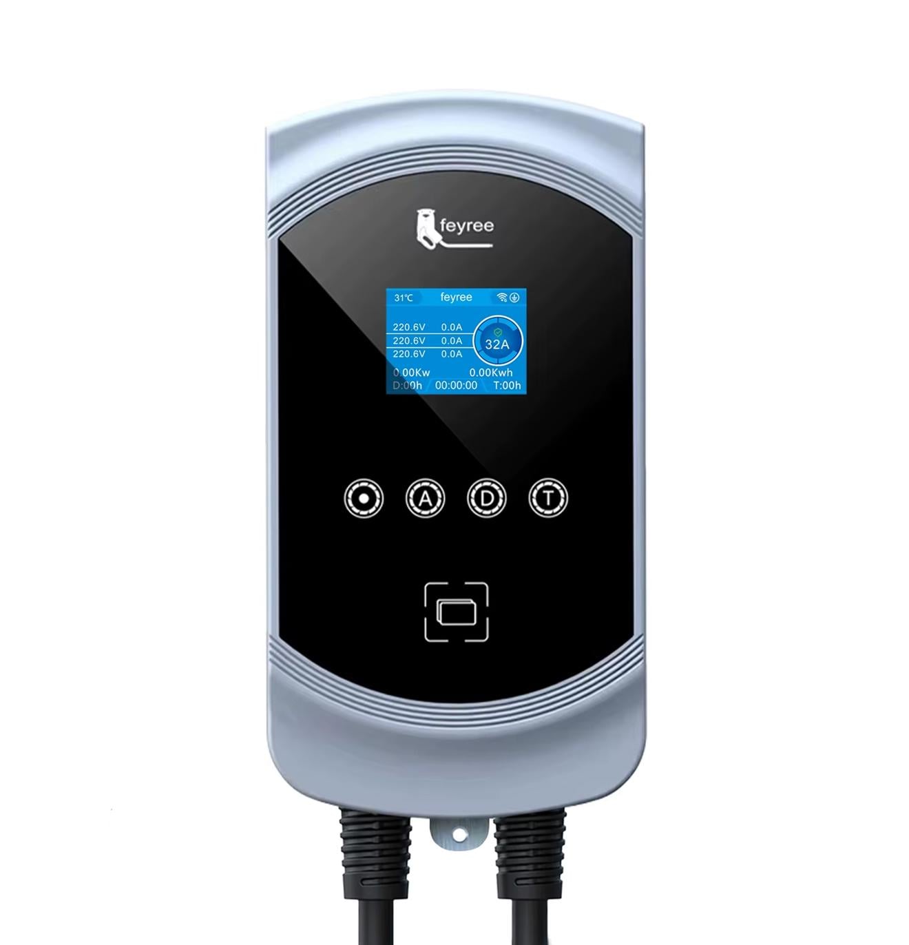 ᐉ Зарядная станция для электромобиля Feyree 22 кВт 32A Type2 Gemini PRO ...