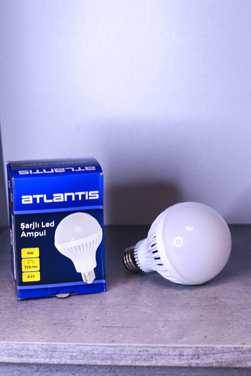 ᐉ Лампочка LED Atlantis E27 9W 8223 3-4 часа автономной работы • Купить ...