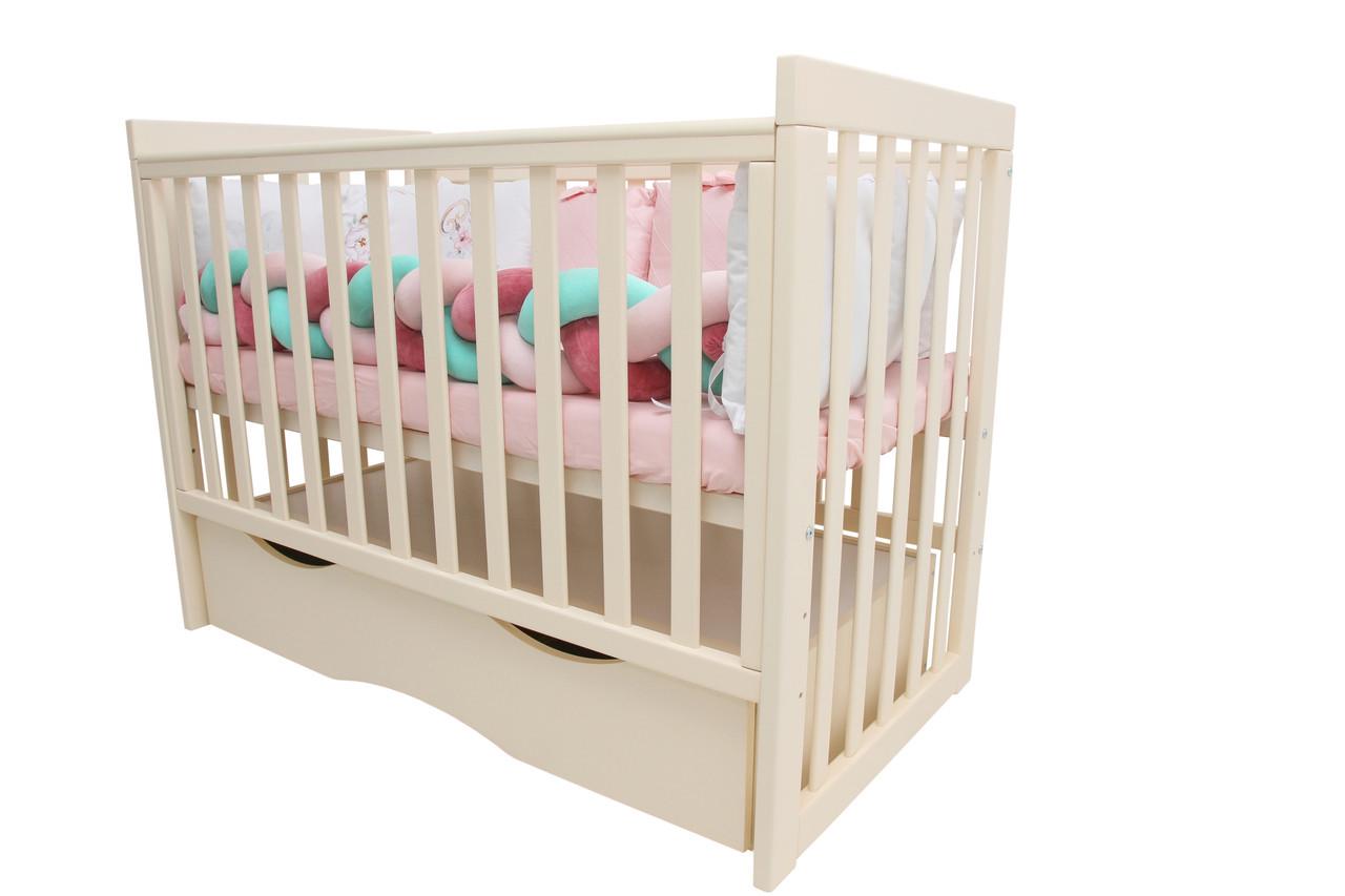 Ліжечко дитяче Angelo LUX-11 120х60 Крем (470707) • Краща ціна в Києві ...