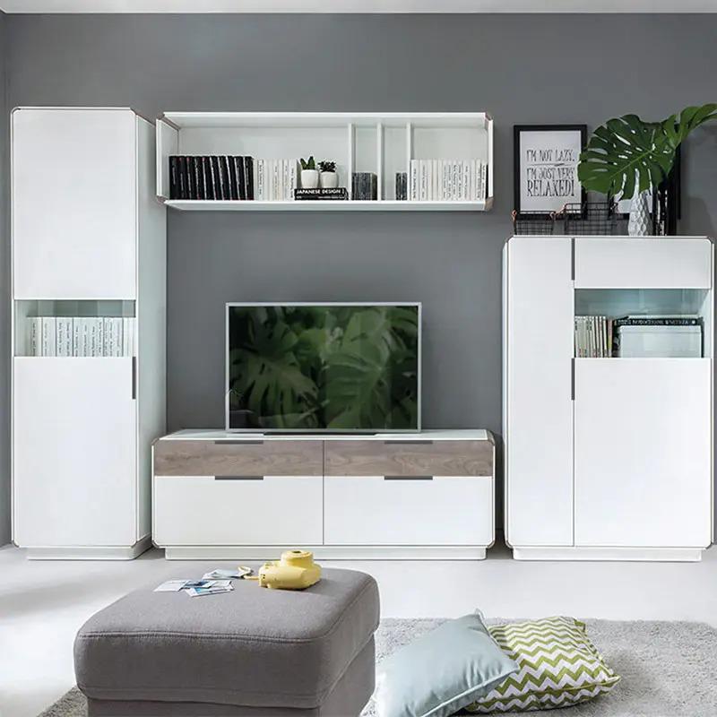 ᐉ Тумба під телевізор Gerbor Holding Аліса RTV2S2K Німфея альба/Шварцвальд • Краща ціна в Києві ...