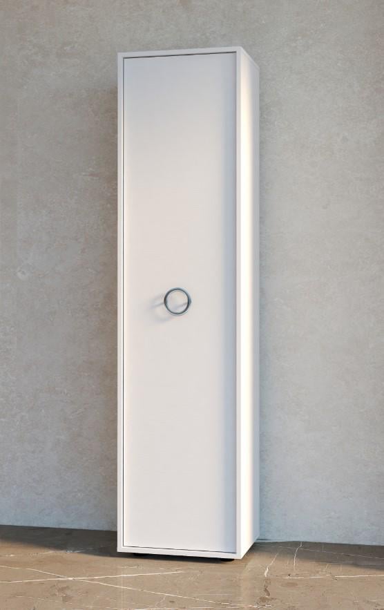 ᐉ Шкаф для одежды Мастер Форм Нимфа 500х380х2000 мм Німфея альба • Купить в Киеве Украине