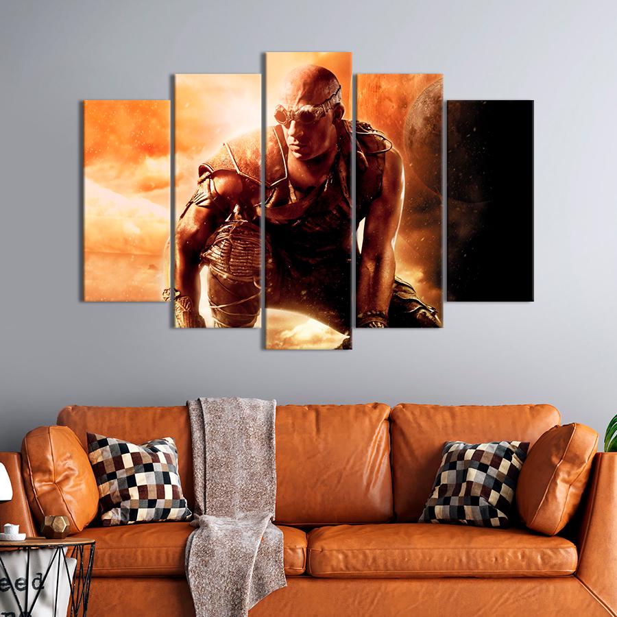 ᐉ Настенний декор Вин Дизель на постере фильма Хроники Риддика 187x119 см (A83-5) • Купить в ...