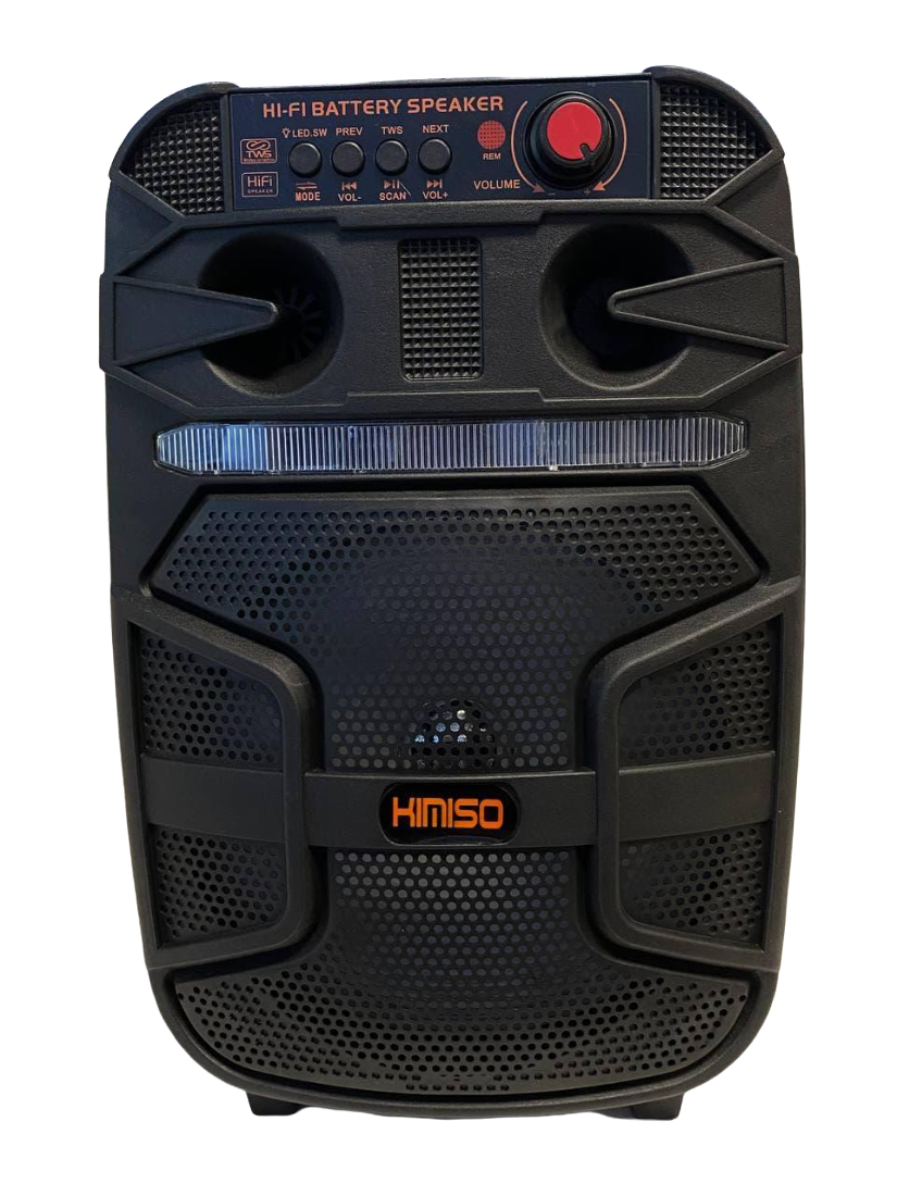 ᐉ Колонка Kimiso QS-4007 з мікрофоном 8'Bass/1000 W (Col-027) • Краща ...