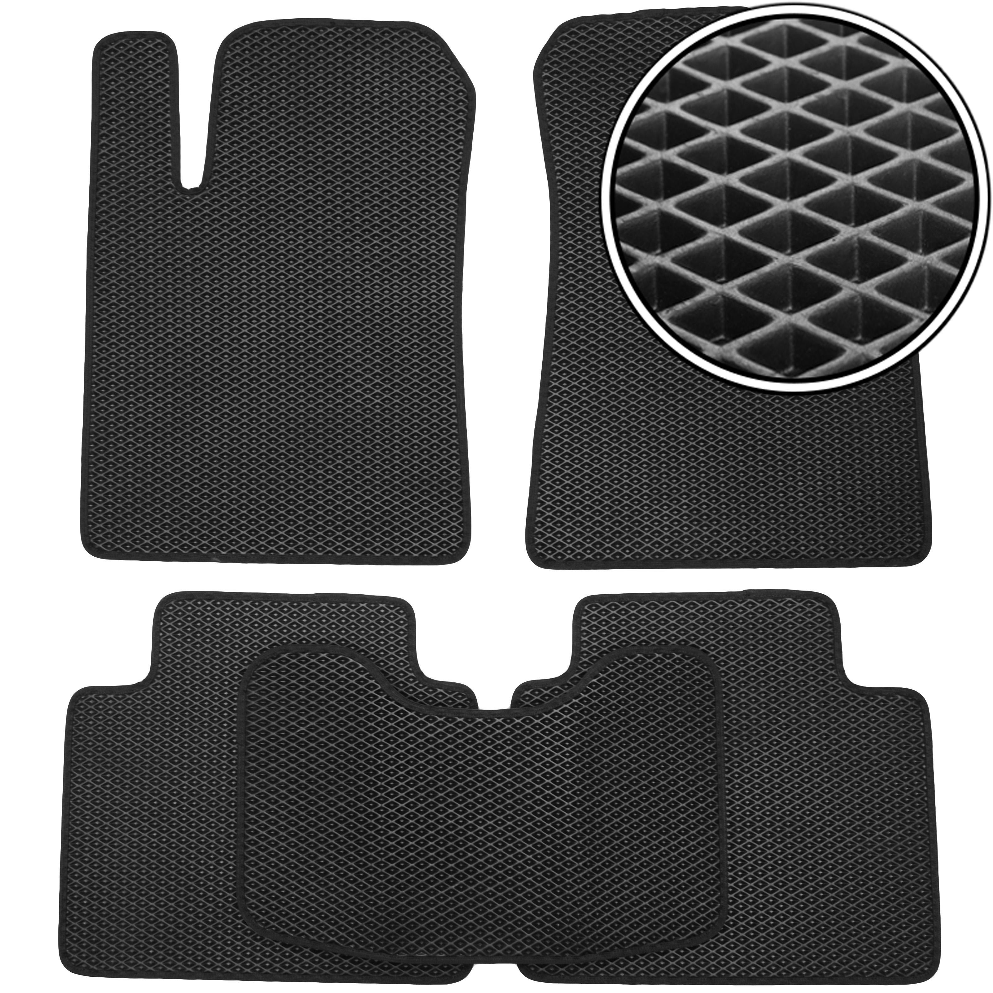 ᐉ Килимки Kinetic в салон для Hyundai Grandeur 2005/2011 EVA полімерні ...