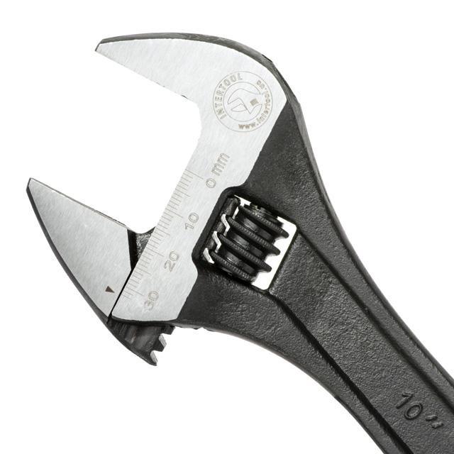 ᐉ Ключ розвідний Intertool XT-0060 Cr-V фосфатований 250 мм Чорний • Краща ціна в Києві, Україні ...