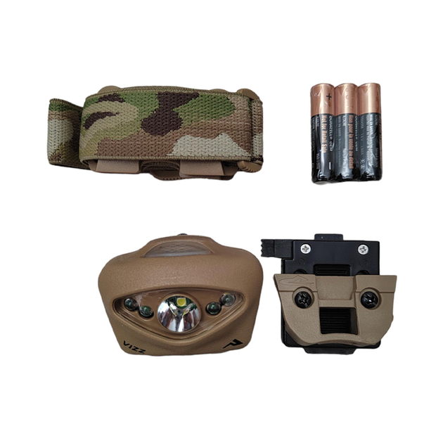 ᐉ Ліхтар налобний Princeton Tec Vizz 420 Lumen MPLS із системою MOLLE ...