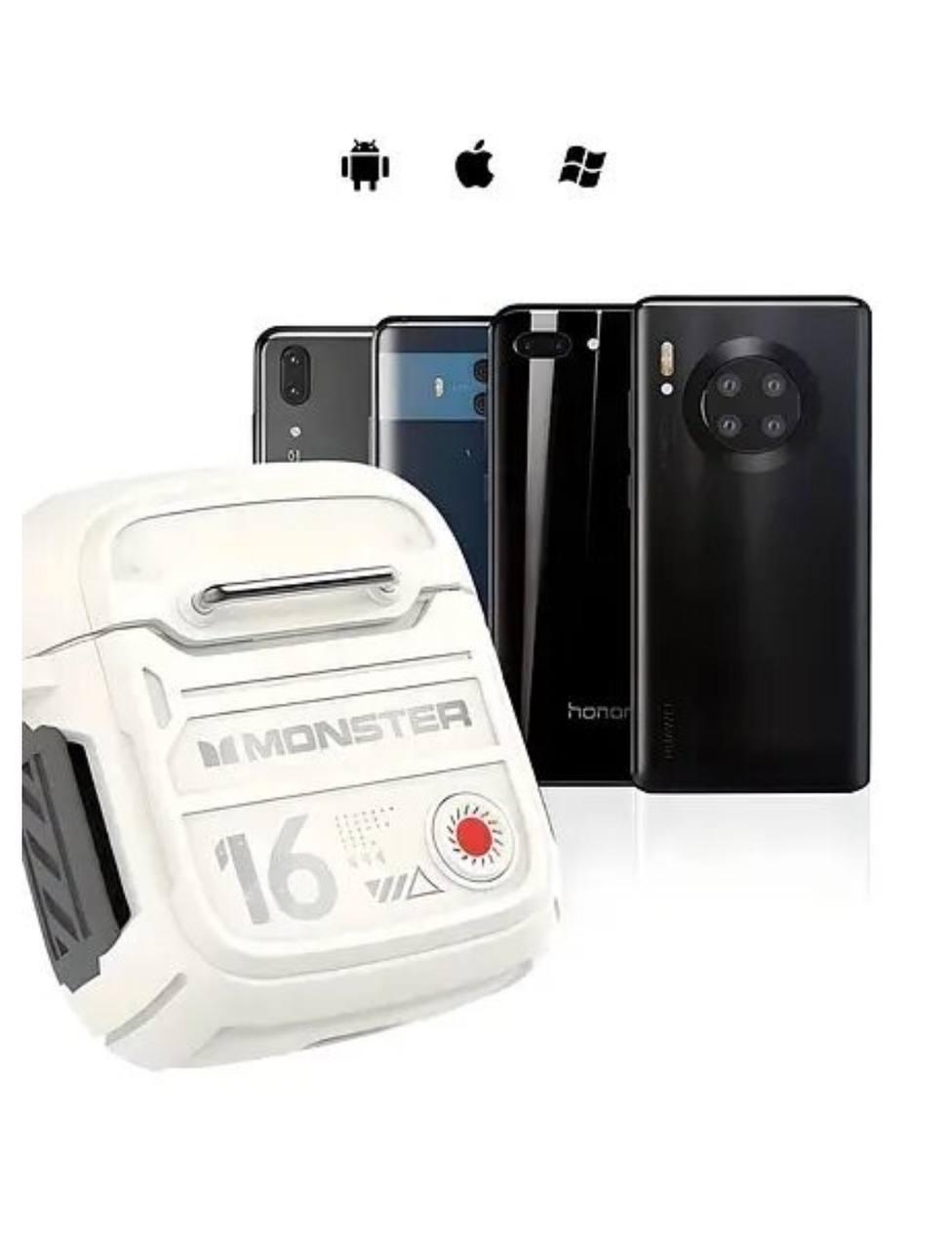 ᐉ Наушники Monster Airmars XKT16 Beige • Купить в Киеве, Украине ...