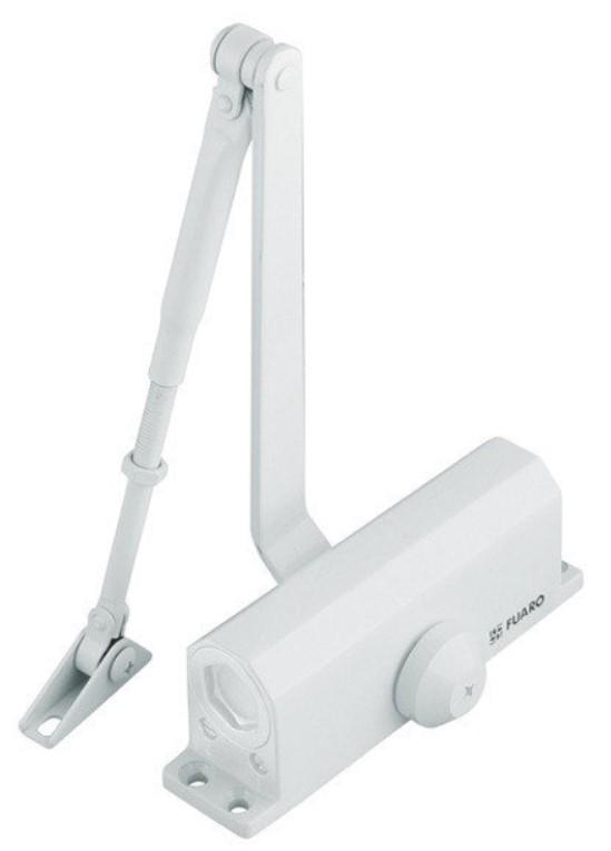 ᐉ Дверной доводчик Fuaro DC-203 до 65 кг Белый (00001165) • Купить в Киеве, Украине • Лучшая ...