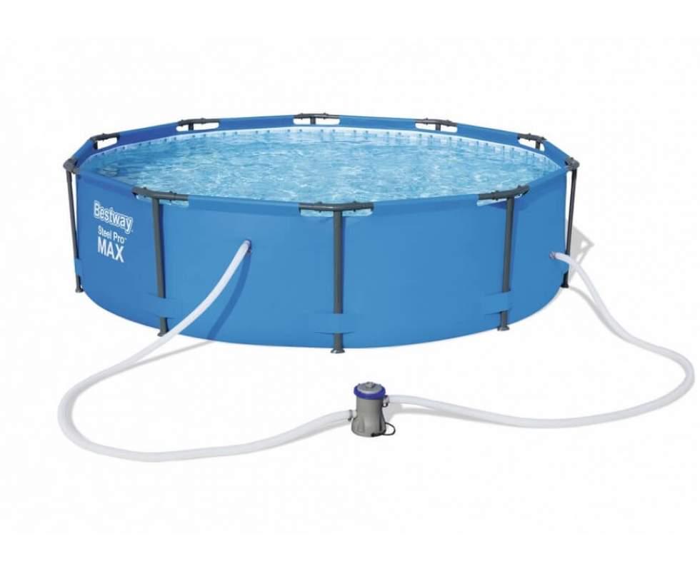 ᐉ Бассейн каркасный Bestway 305х100 см 3785 л/ч (56984 - 5)