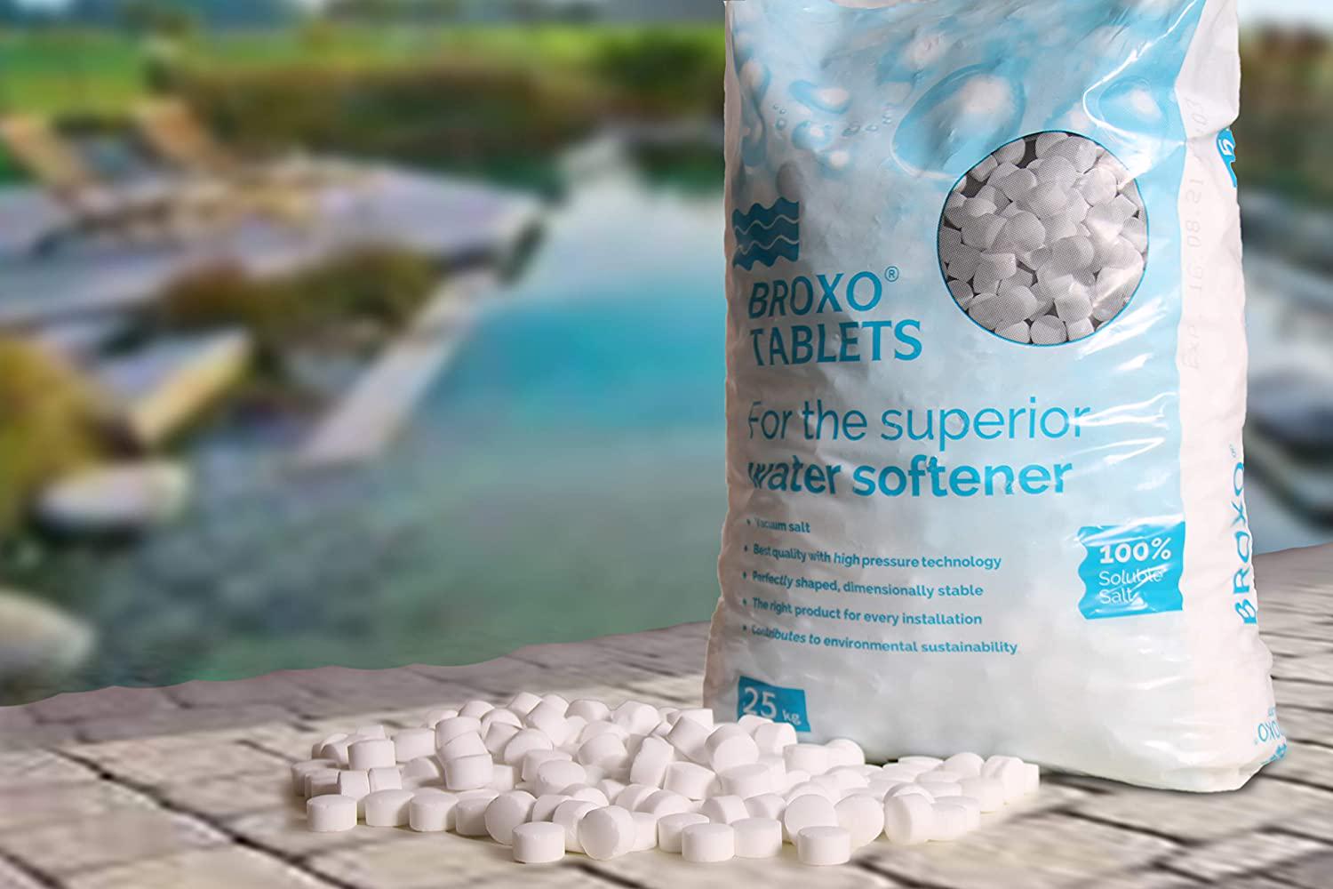 ᐉ Таблетована сіль Broxo Tablets для пом'якшення води 25 кг • Краща ...