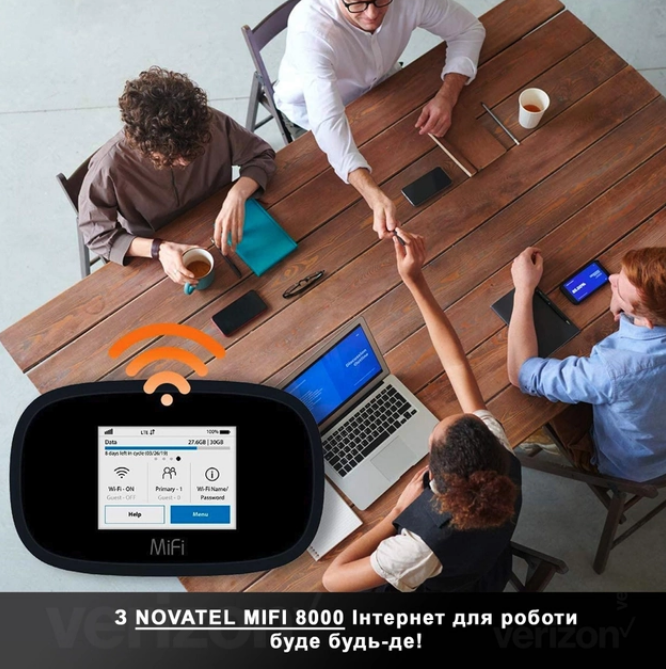 ᐉ Мобільний інтернет модем Novatel Verizon MIFI 8000 L і 2 термінальні ...