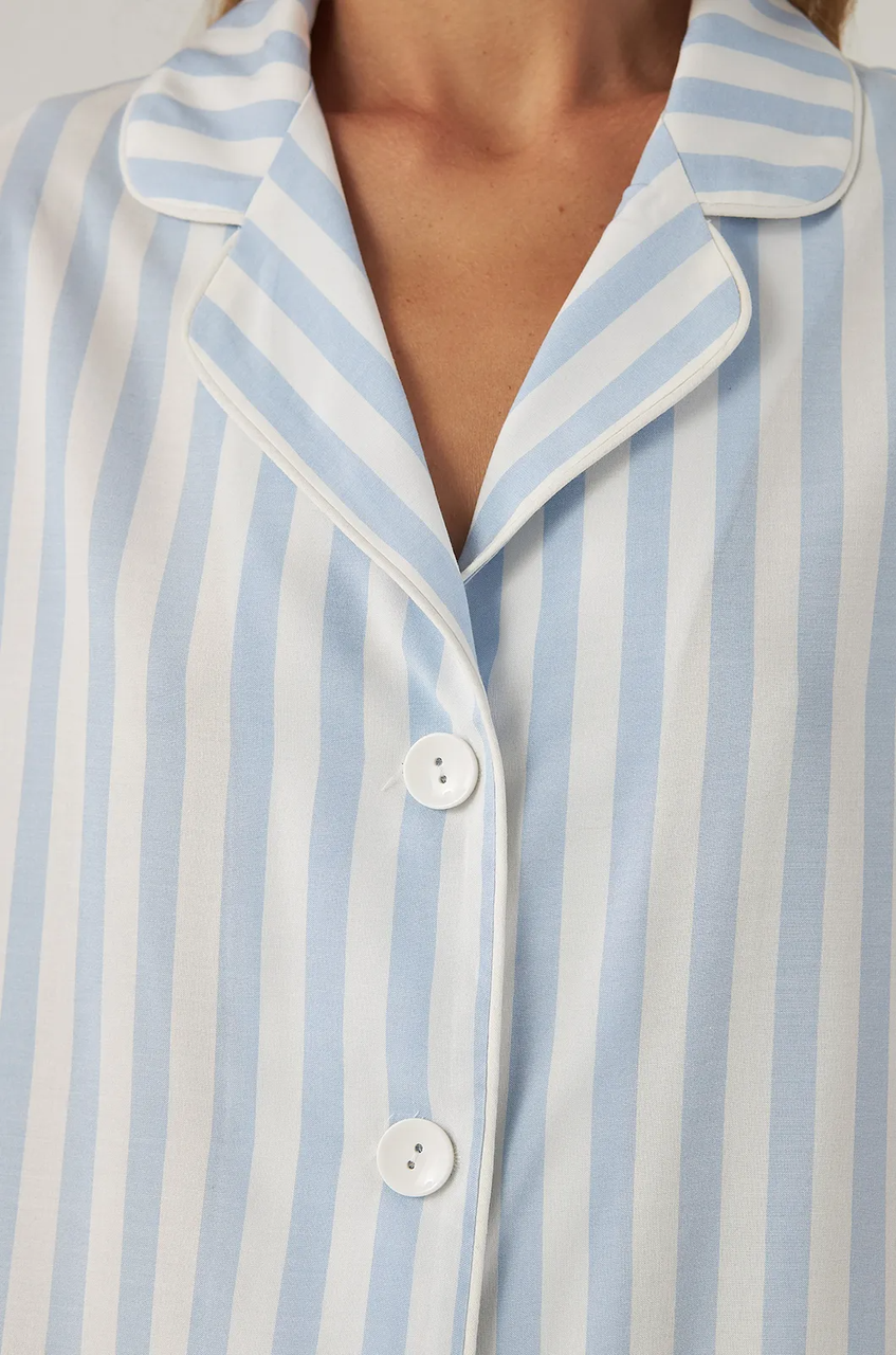 ᐉ Нічна сорочка жіноча Ellen 126/02/03 LIME CREAM L Блакитний (126/02 ...