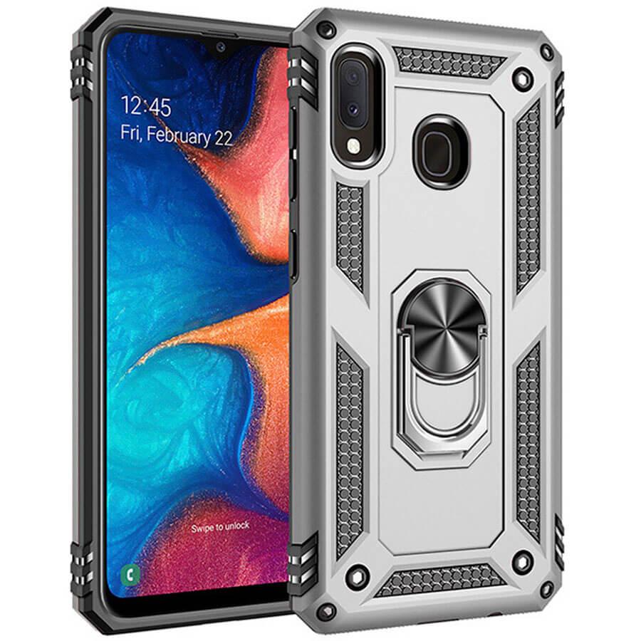 ᐉ Ударопрочный чехол Serge Ring for Magnet для Samsung Galaxy A10s ...