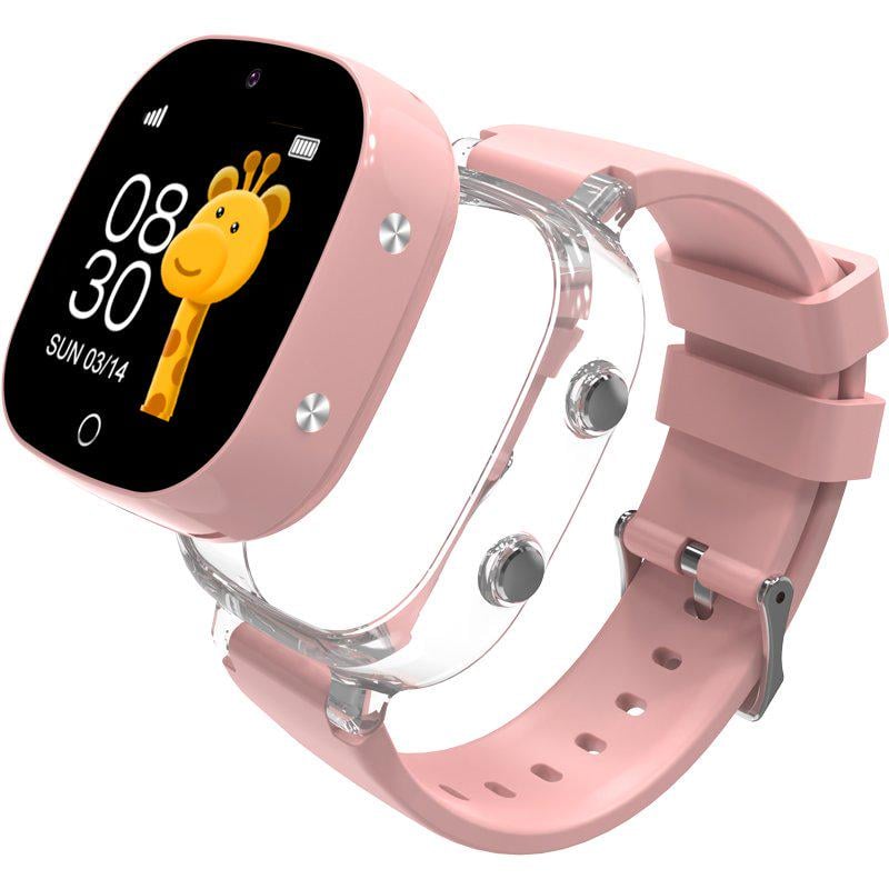 ᐉ Смарт-часы детские Gelius Summer з GPS/4G/ESIM Pink (GP-PK009) • Купить в Киеве, Украине ...