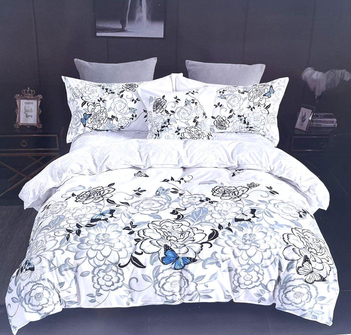 ᐉ Комплект постельного белья Laura Grand евро Бабочка (25351) • Купить ...