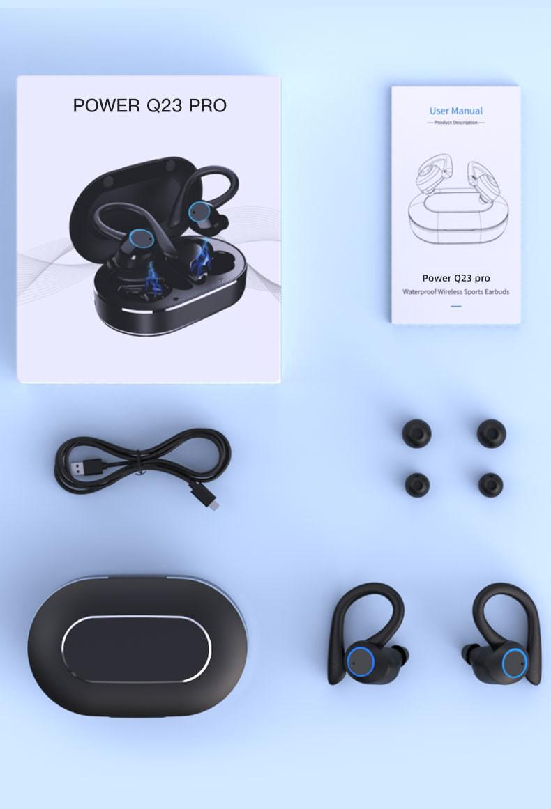 ᐉ Беспроводные водонепроницаемые bluetooth наушники Q23 PRO • Купить в ...